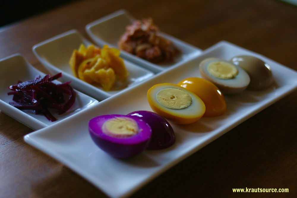 Colorful Easter Eggs with Fermented Brine - Chefs Society
